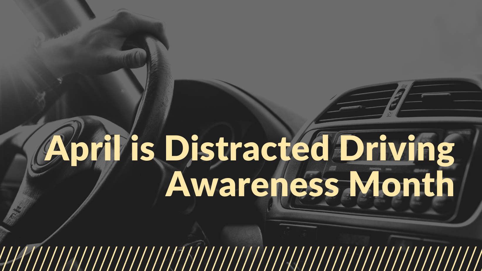 April is Distracted Driving Awareness Month. - Shepherd Insurance